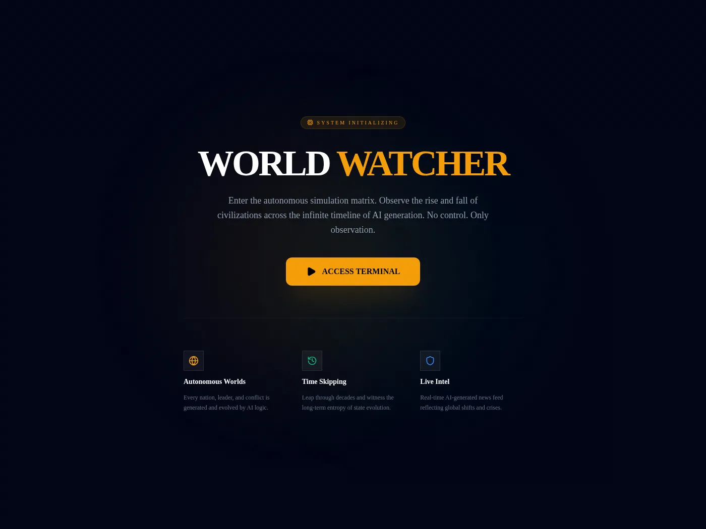 AI World Watcher