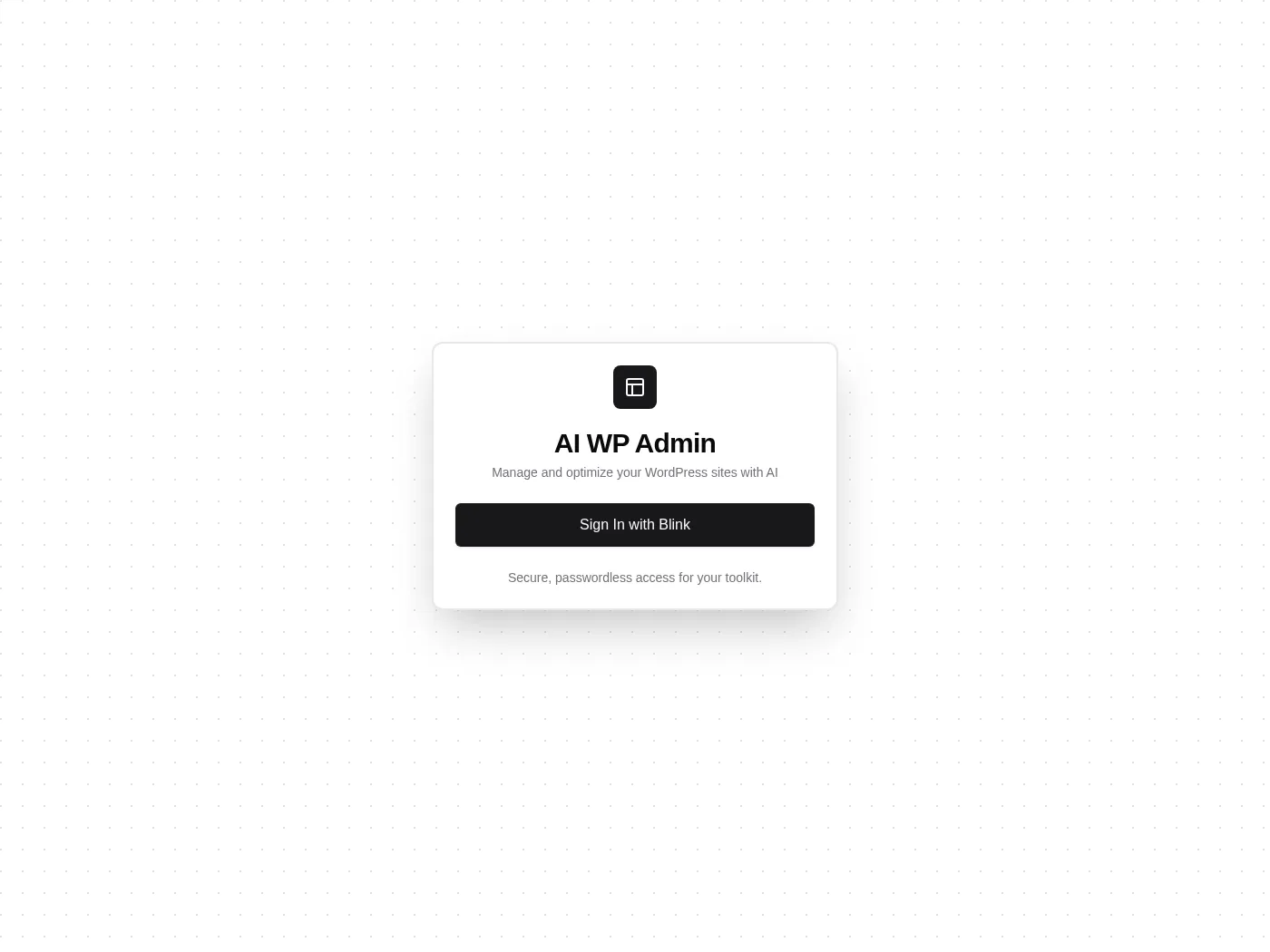 AI WP Admin Toolkit