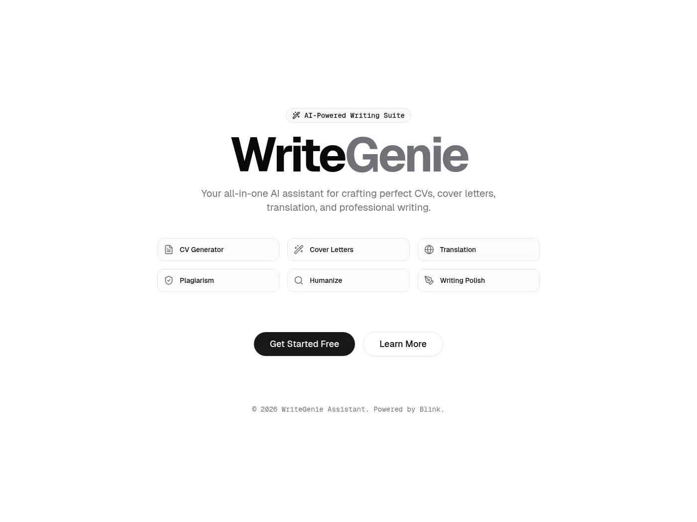 WriteGenie Assistant