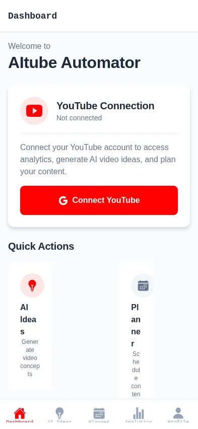 AItube Automator
