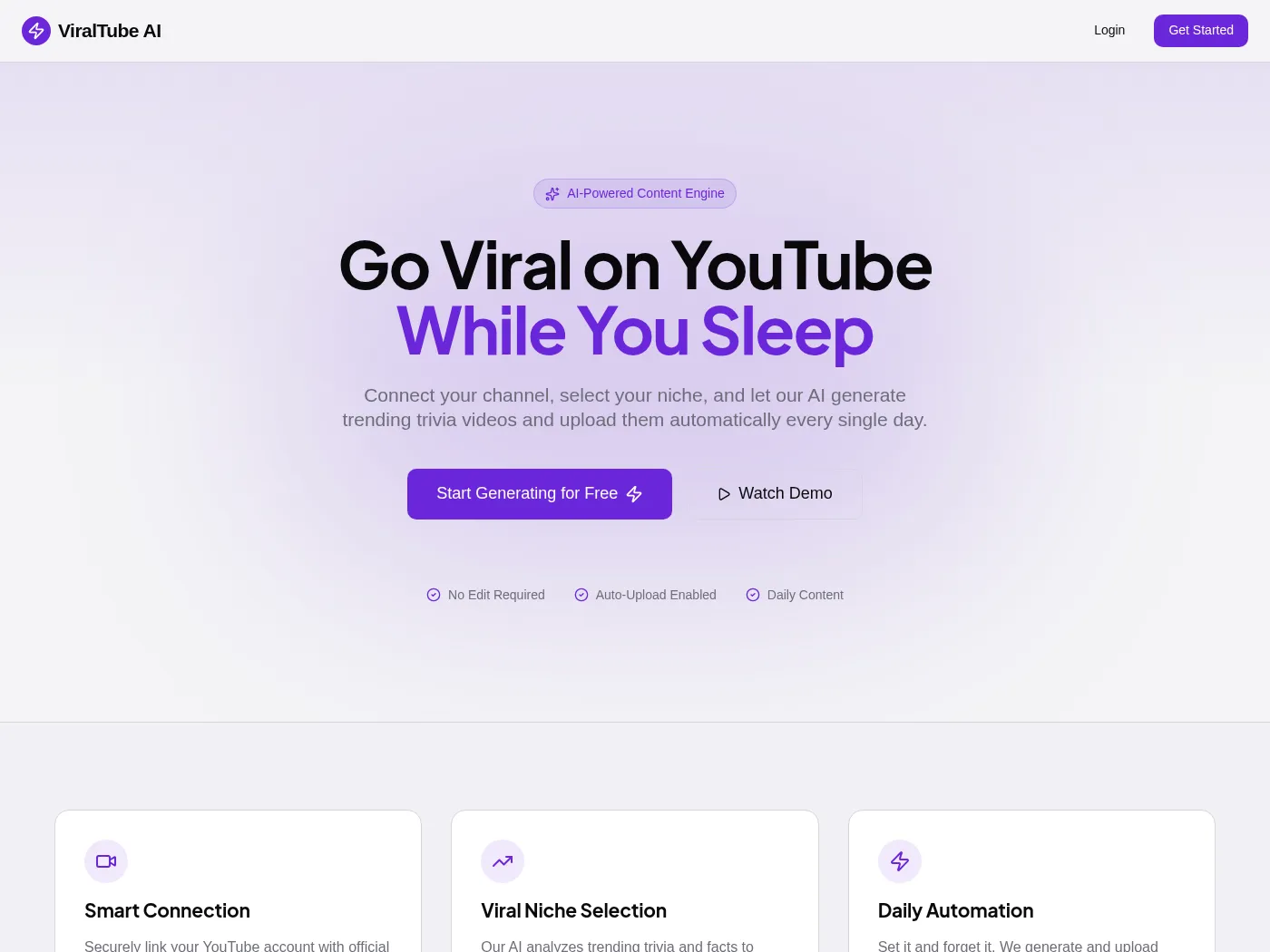 AI YouTube Viral Uploader