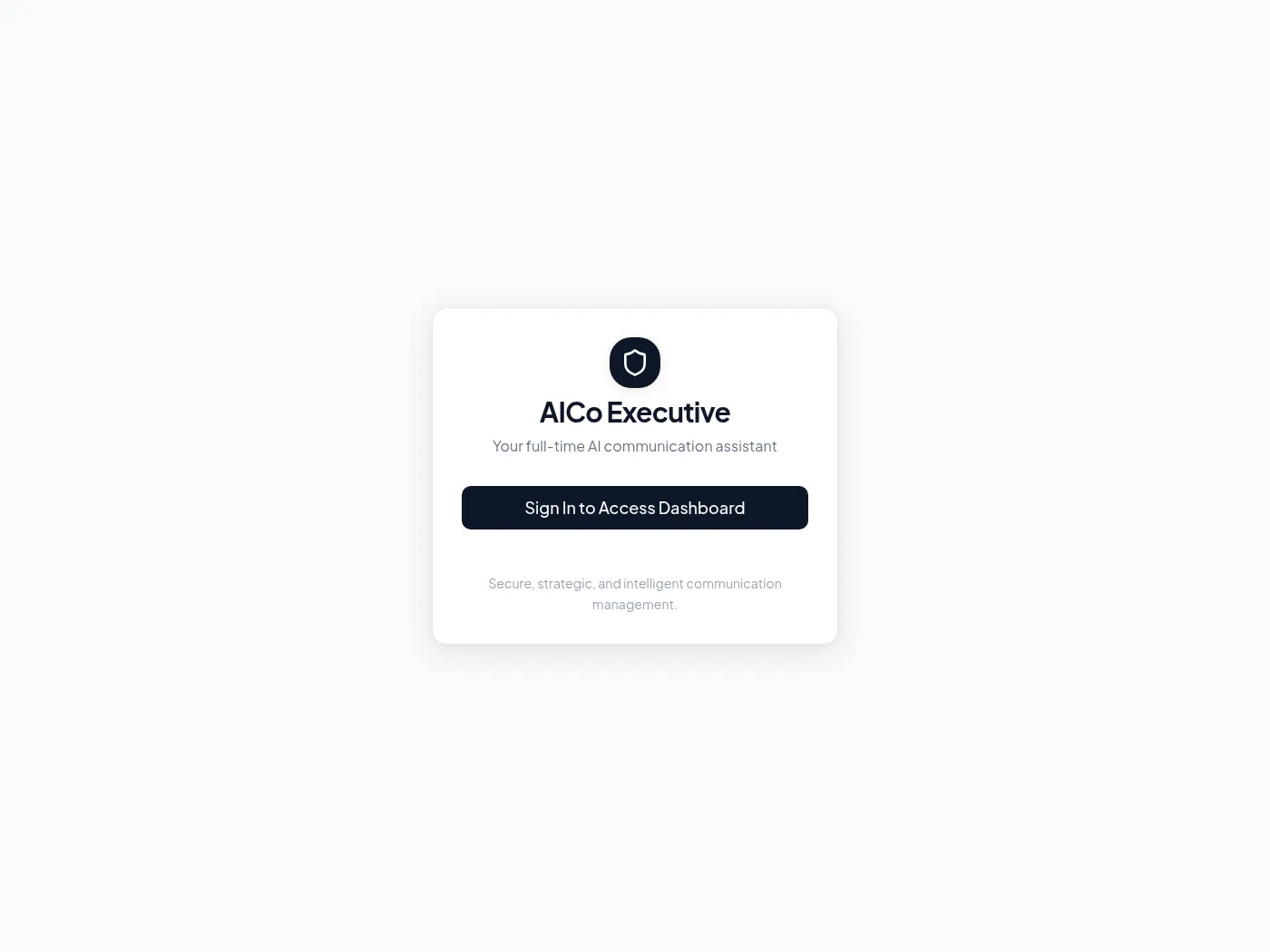 AICo Executive Communicator