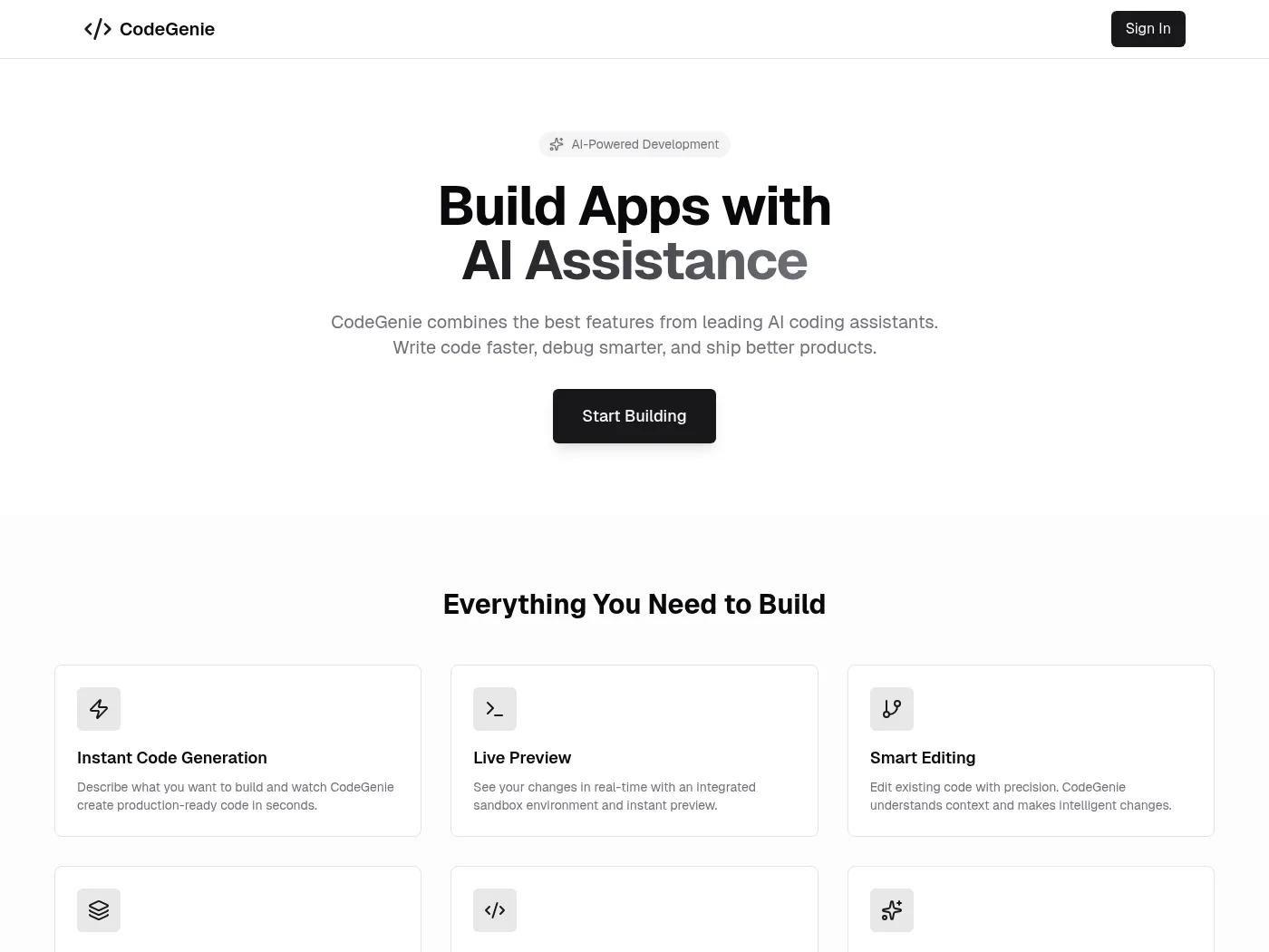 CodeGenie AI Agent