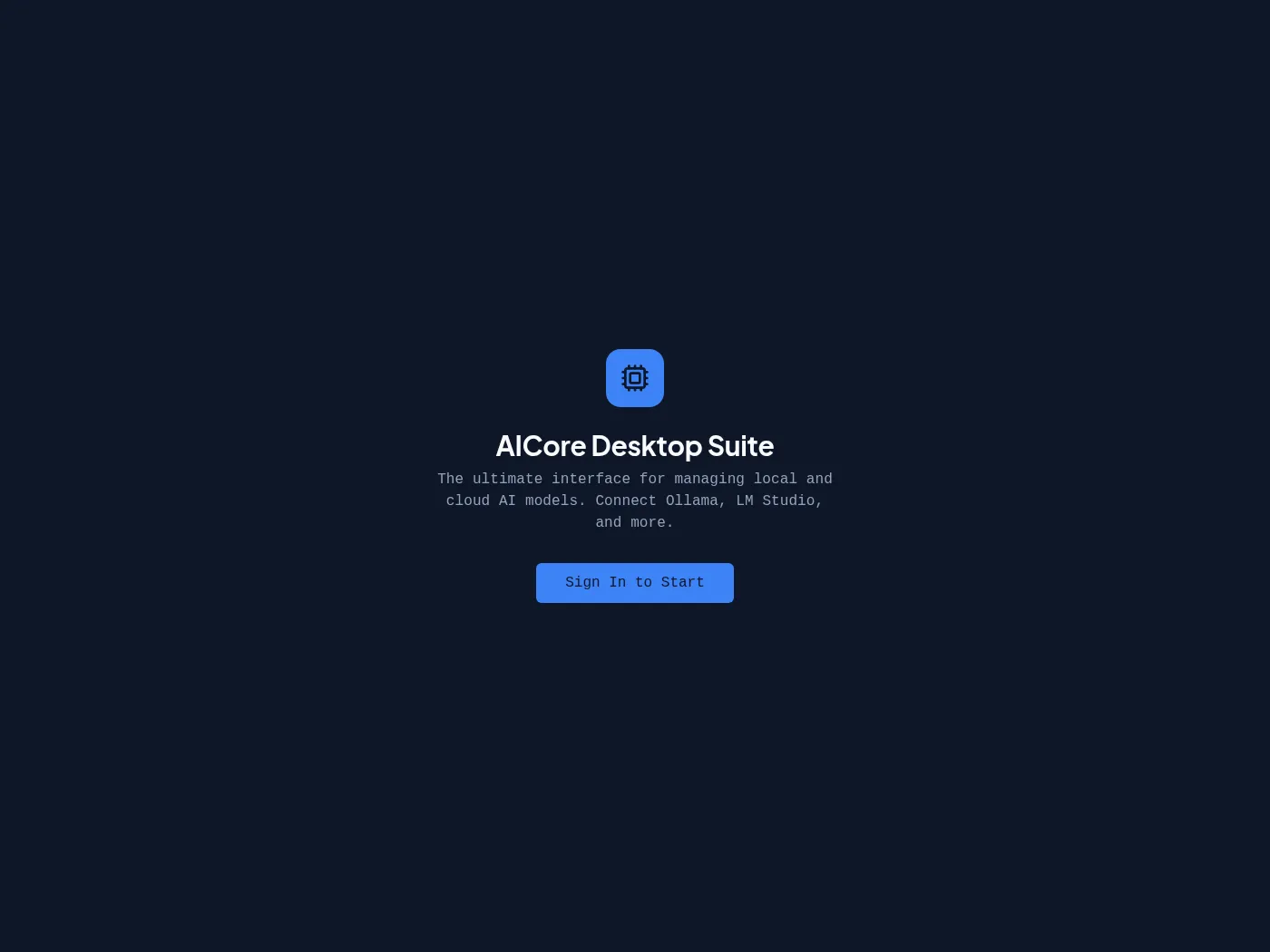 AICore Desktop Suite