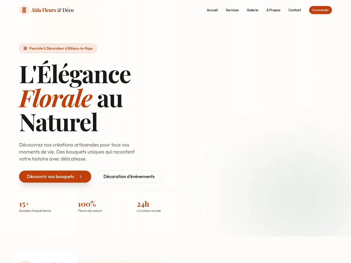 Aïda Fleurs & Déco Web