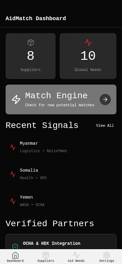 AidMatch Mobile