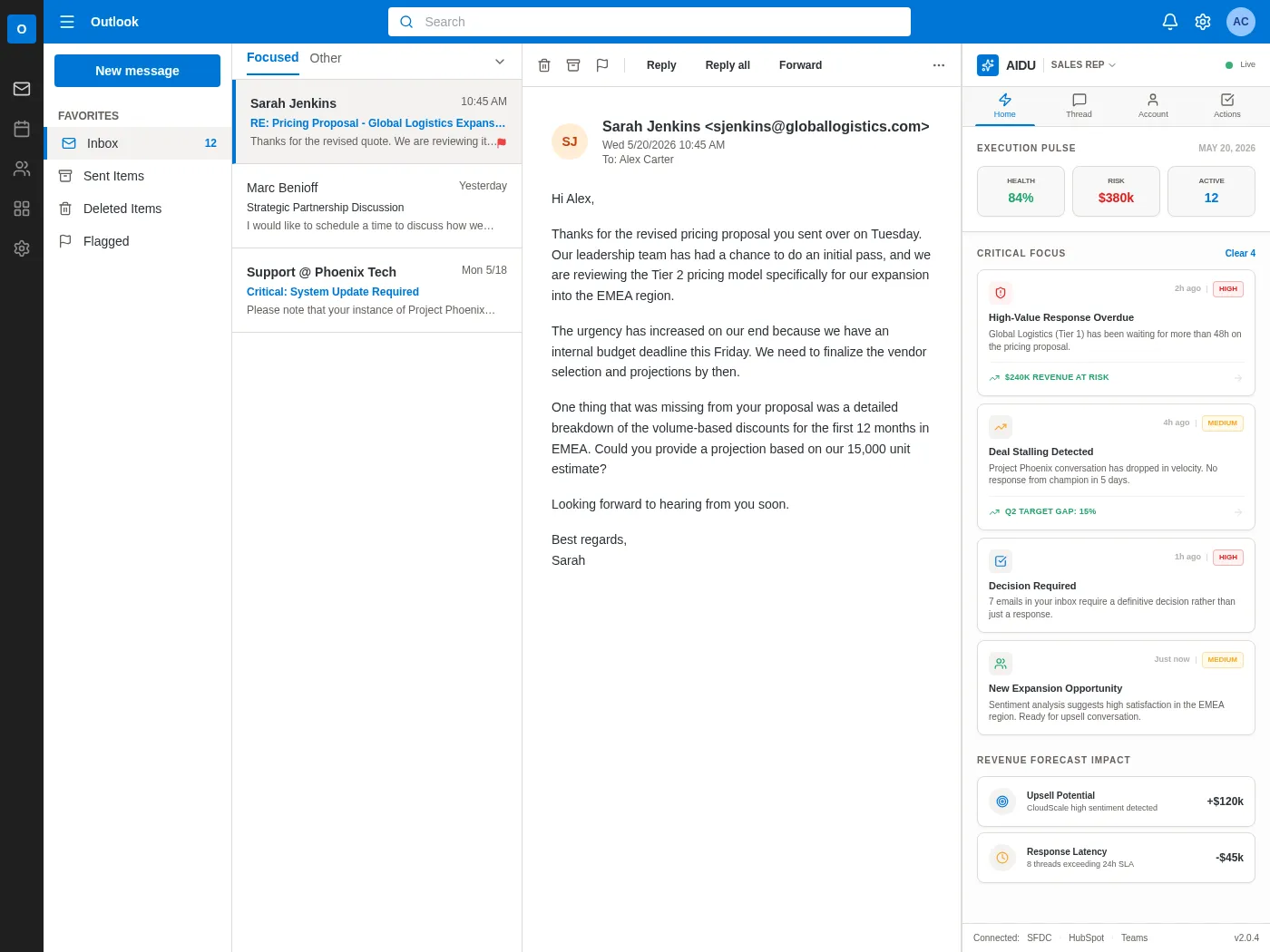 AIDU Outlook Prototype