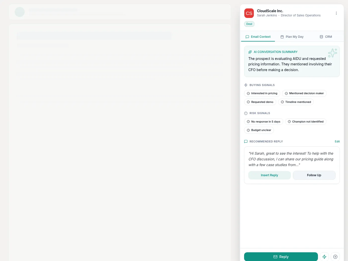 AIDU Sales Copilot