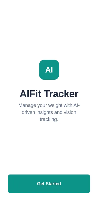 AIFit Weight Tracker