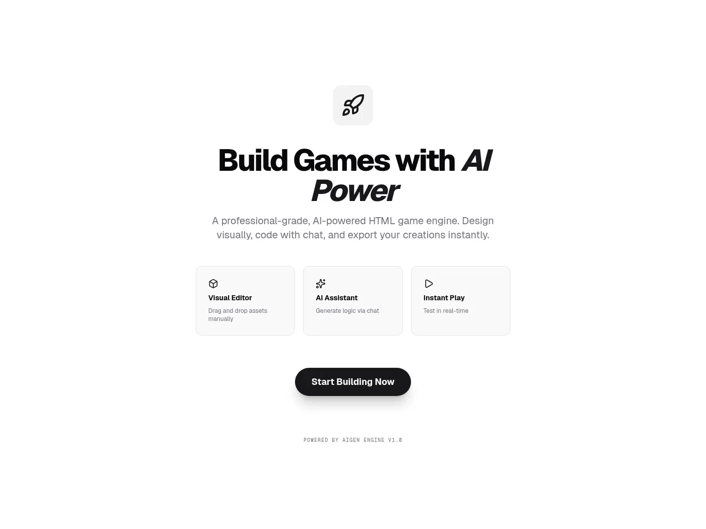 AIGen Game Engine