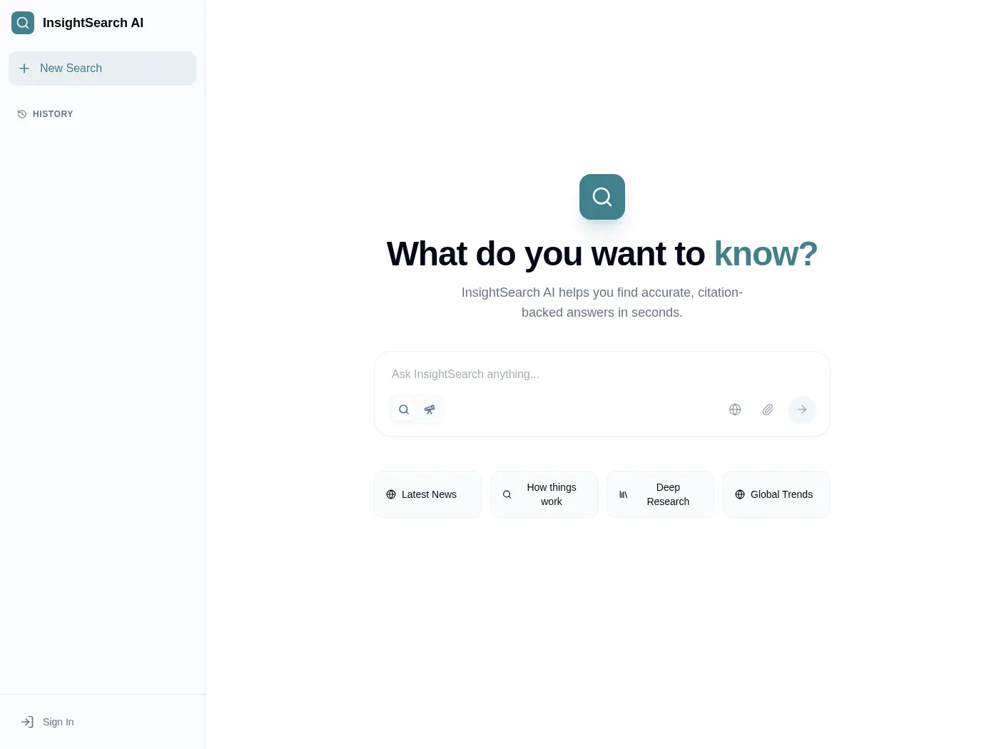 AIGen Search Engine