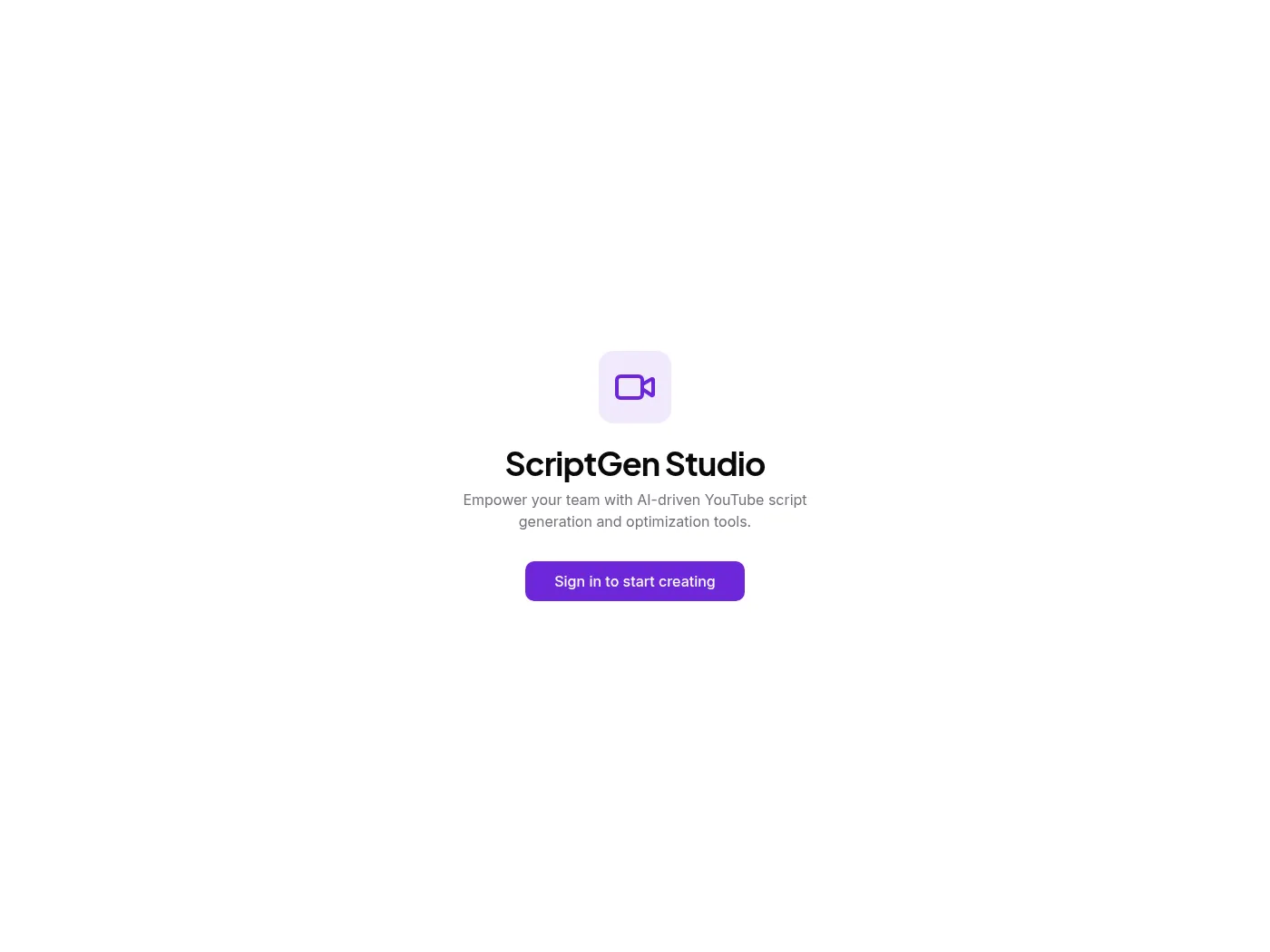 ScriptGen Studio