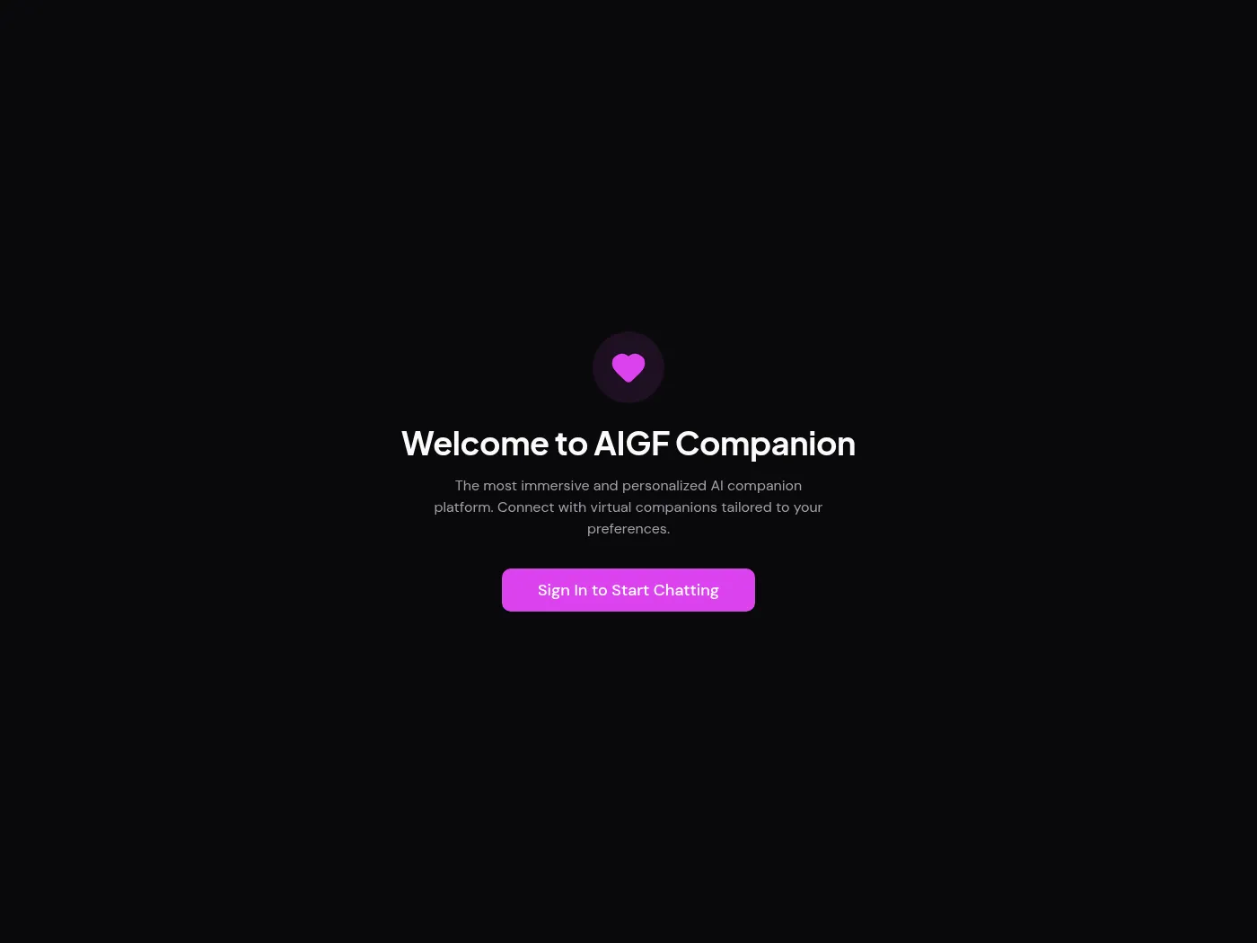 AIGF Companion Chat