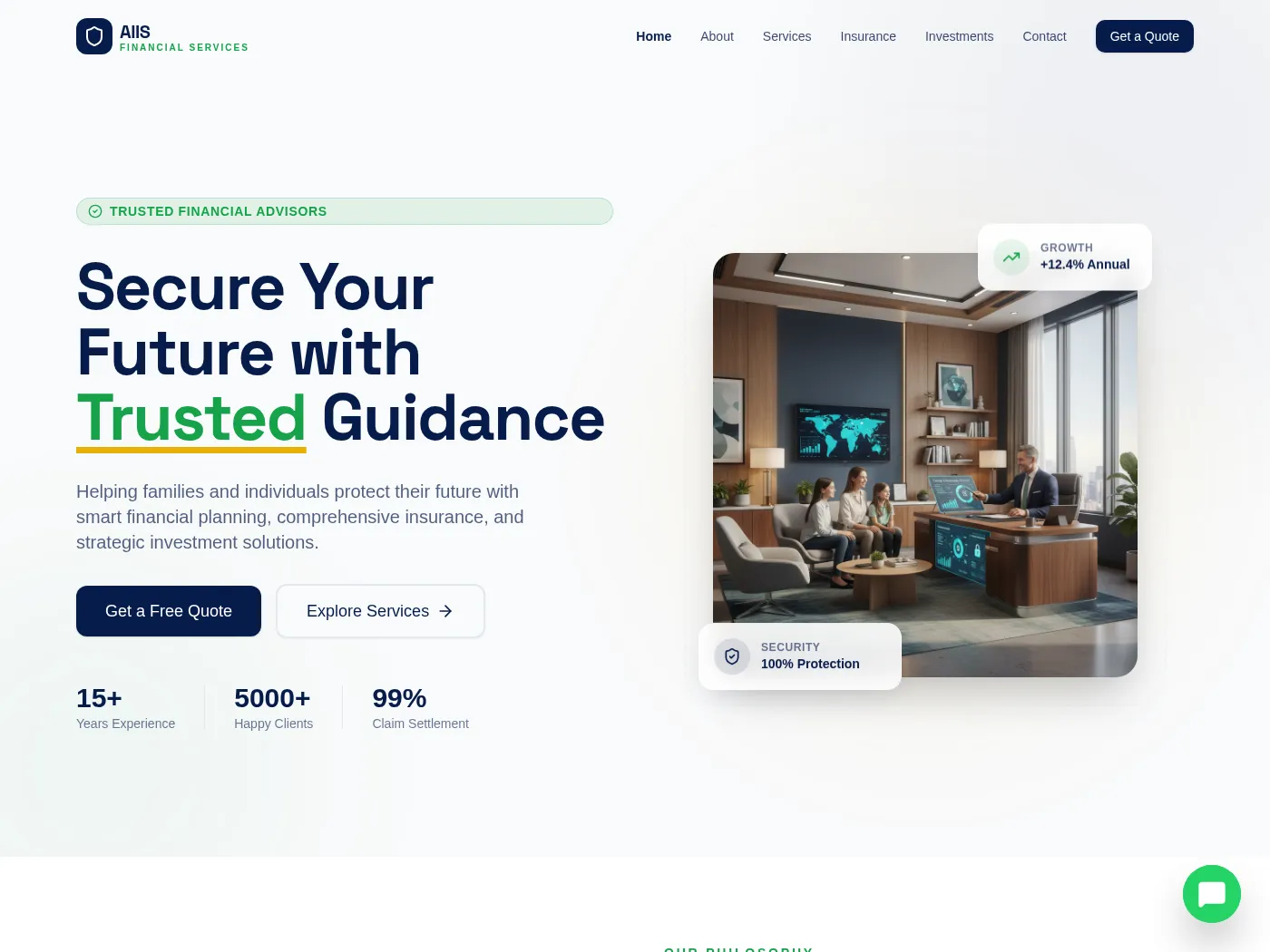 AIIS Premium Website