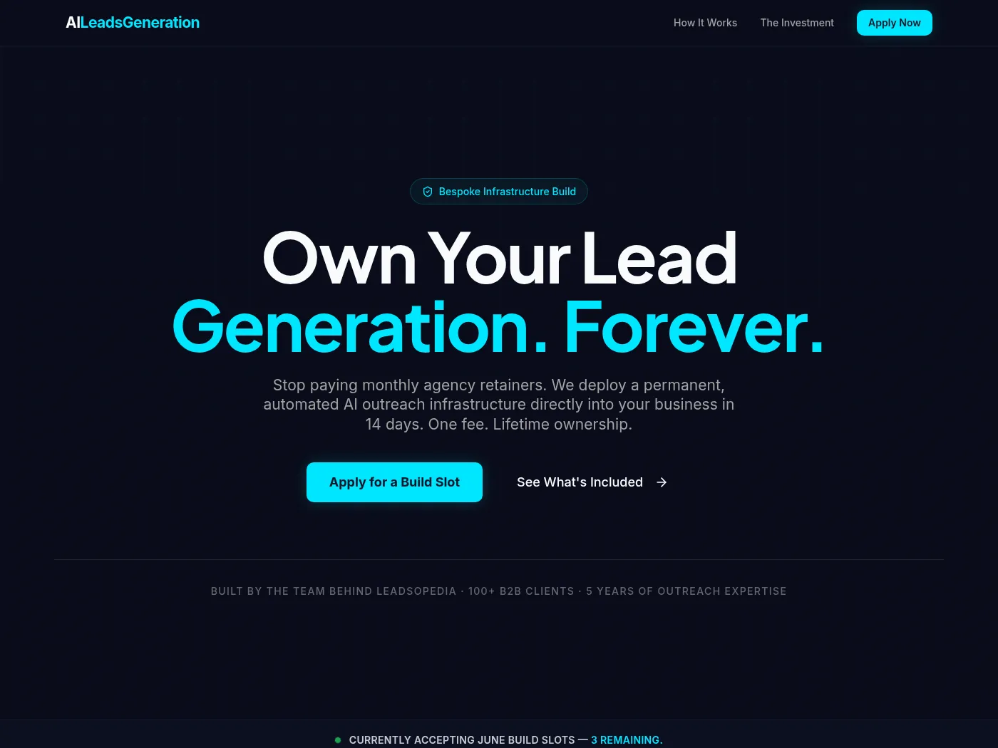 AILeadsGeneration Landing