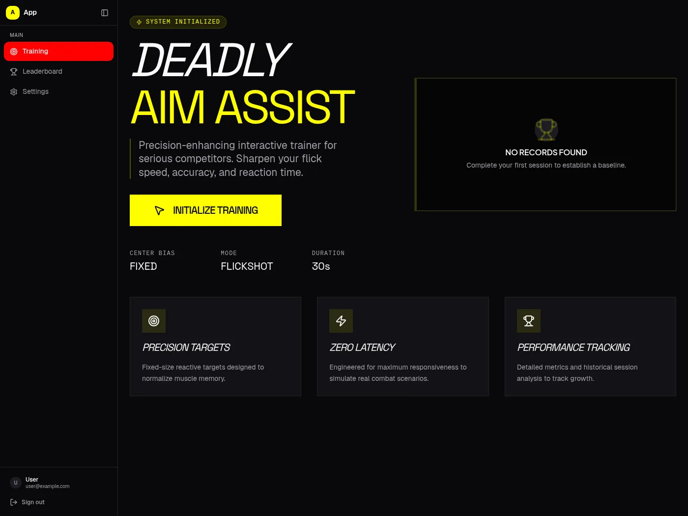 Deadly Aim Assist