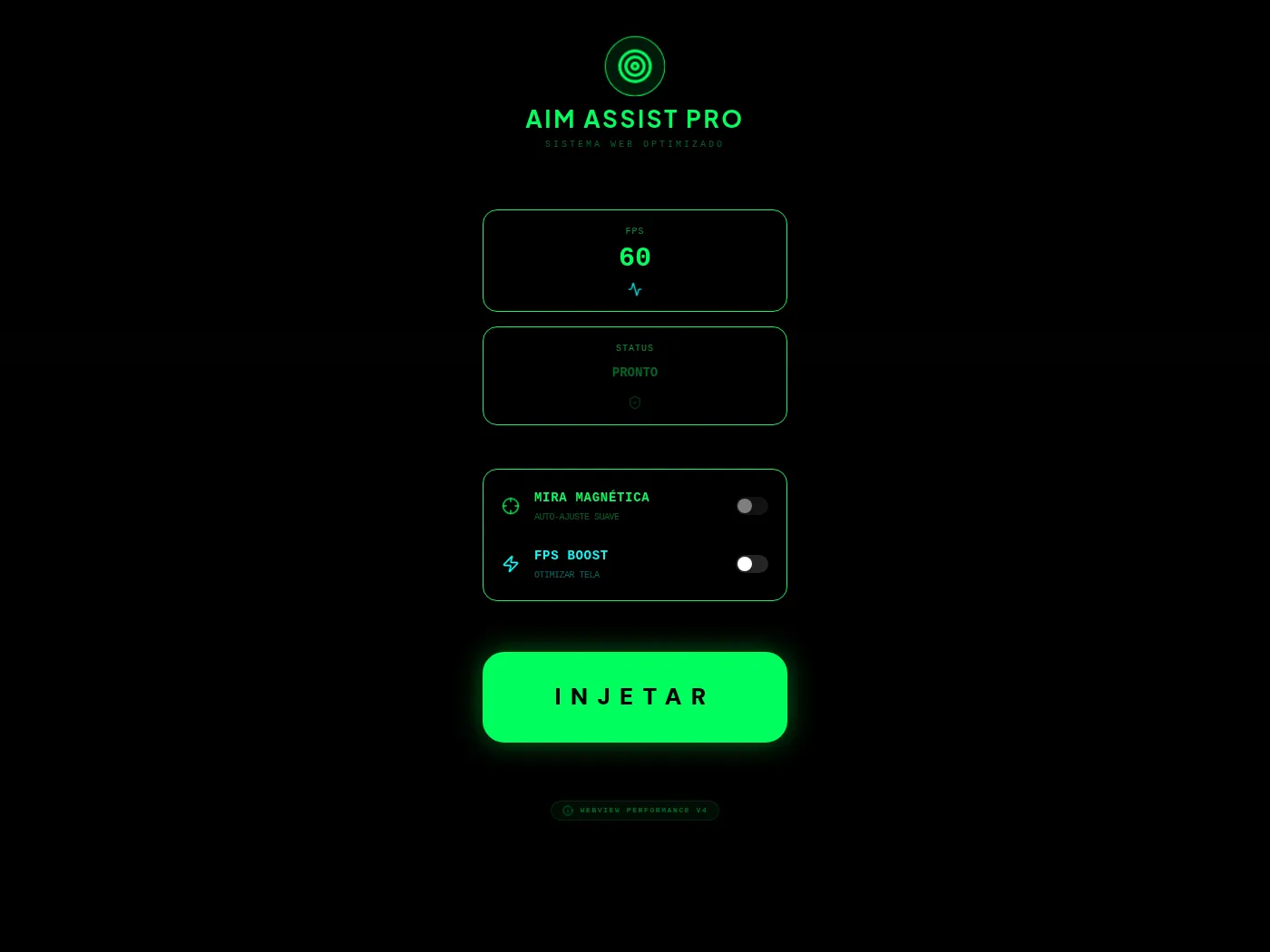 Aim Assist Web App