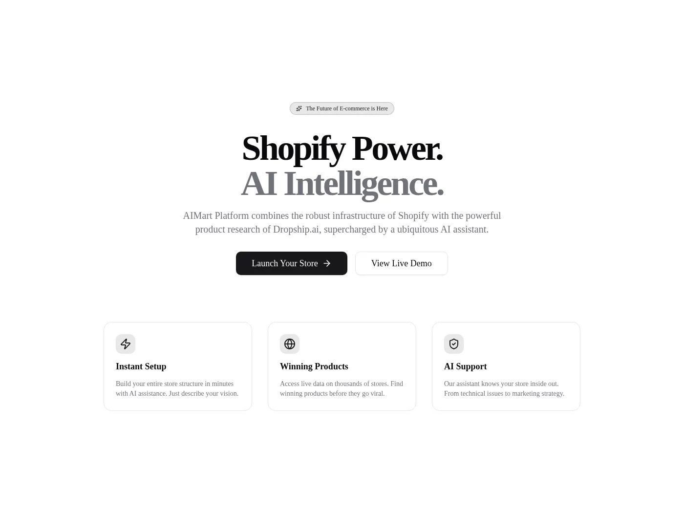 AIMart Platform