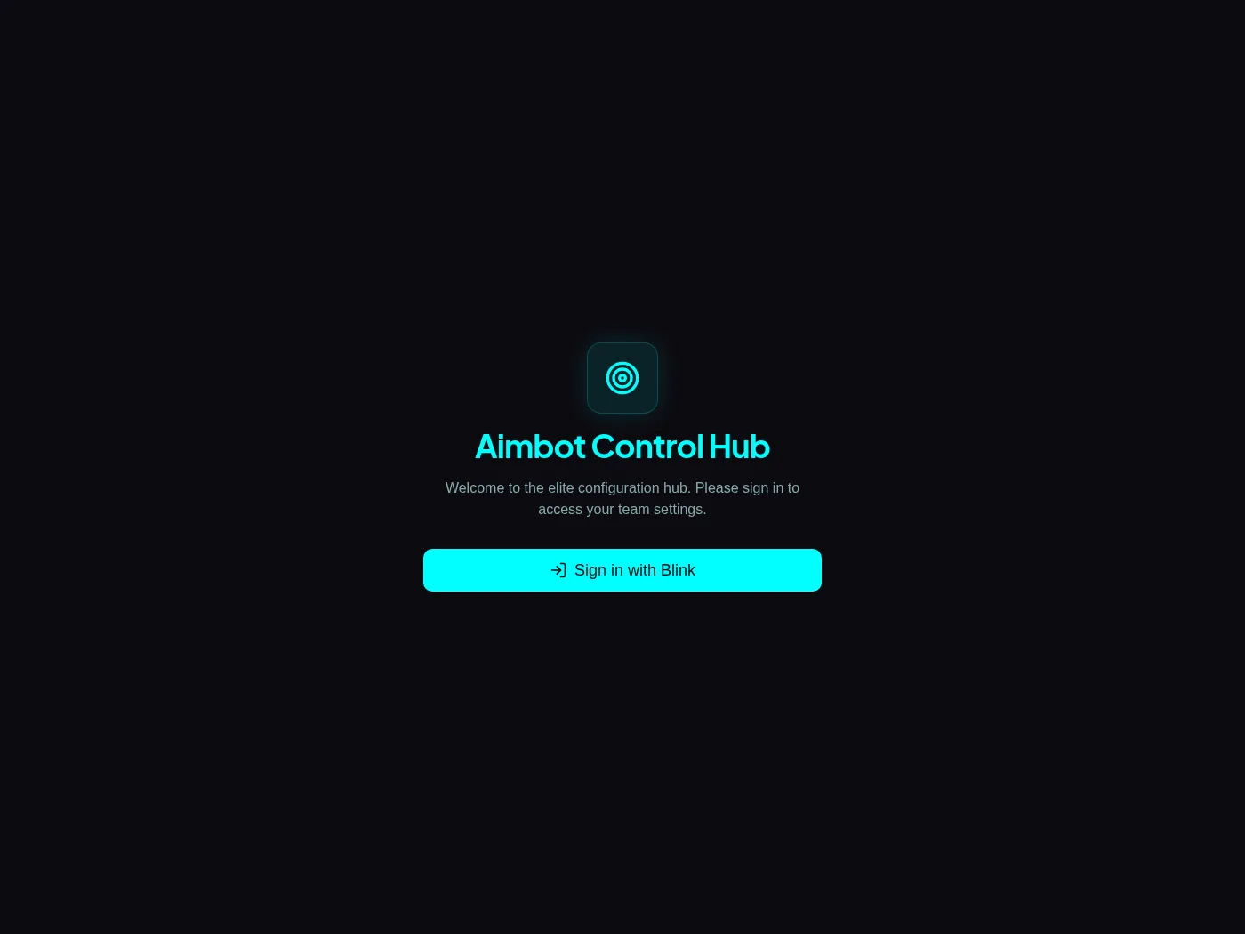 Aimbot Control Hub