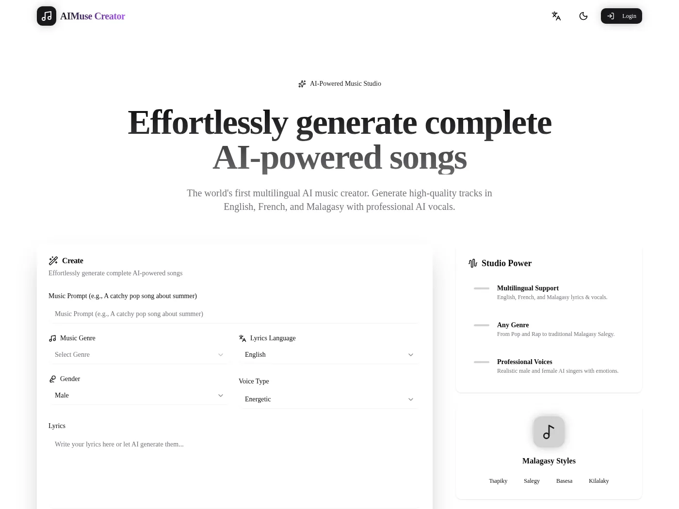 AIMuse Creator