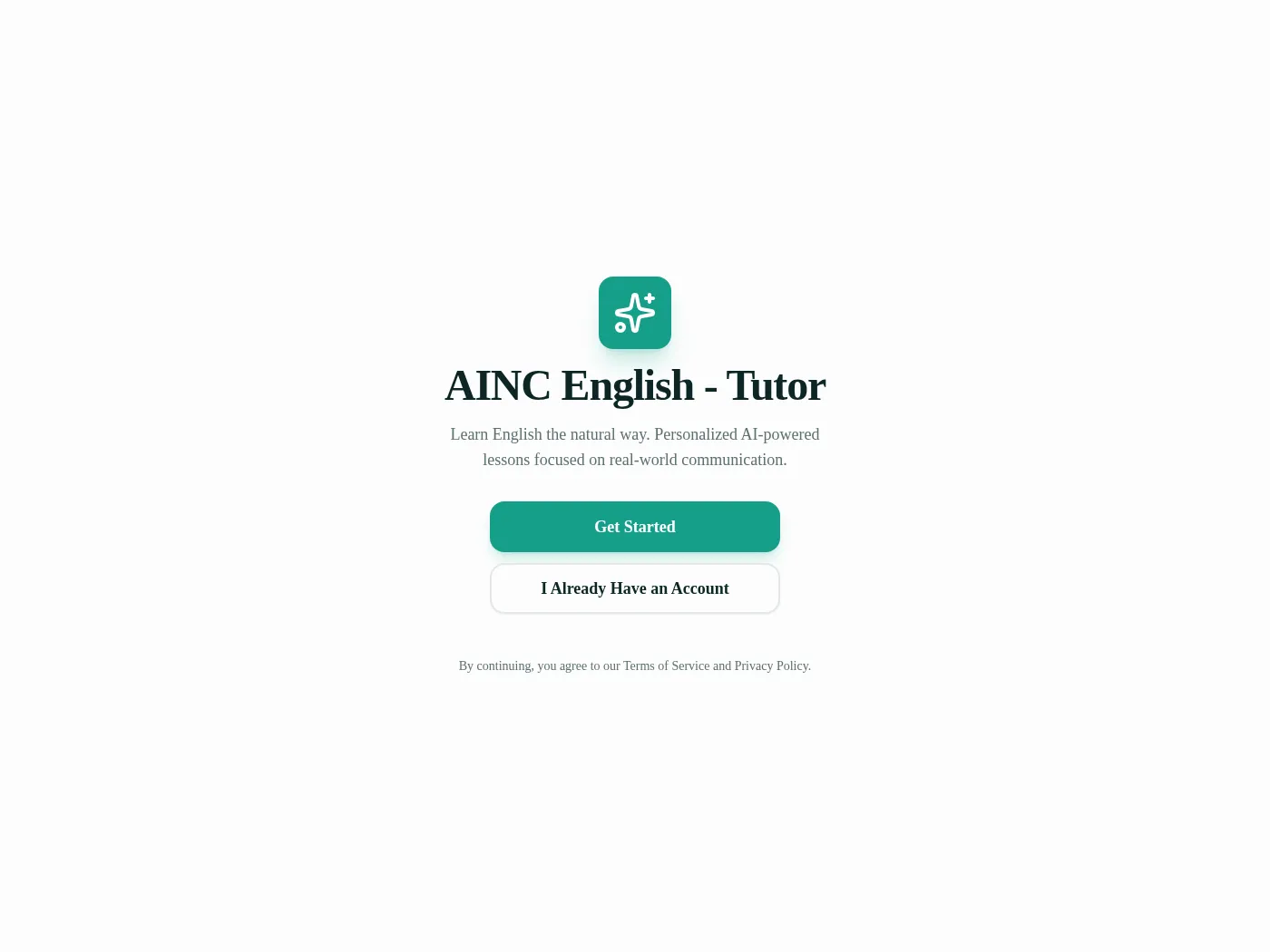 AINC English Tutor