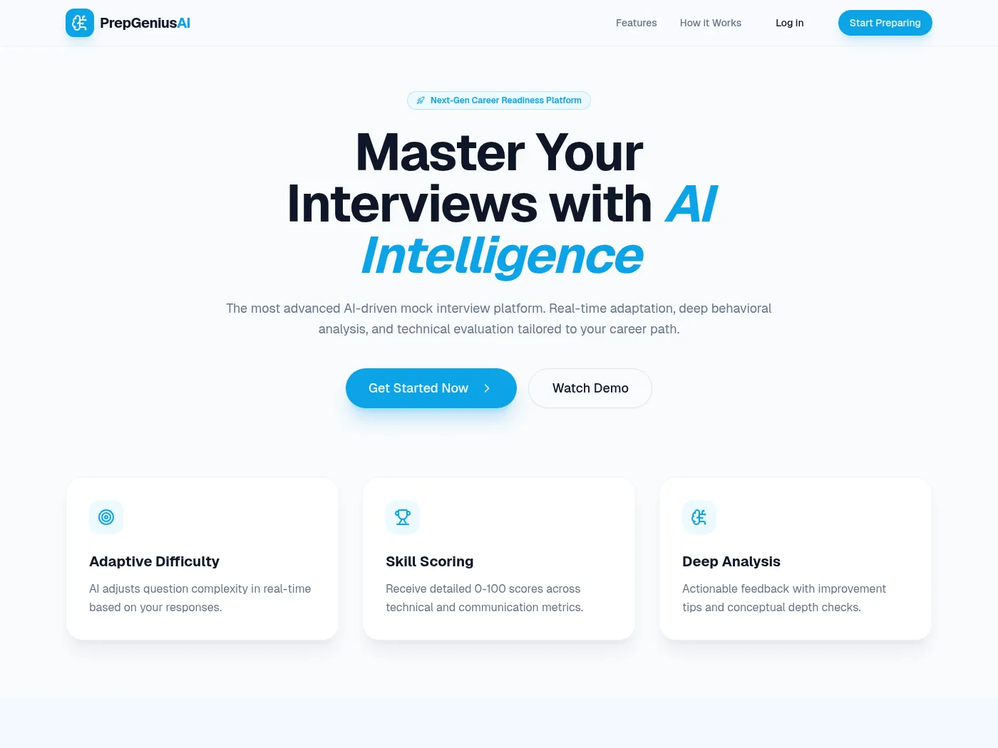 PrepGenius AI Platform