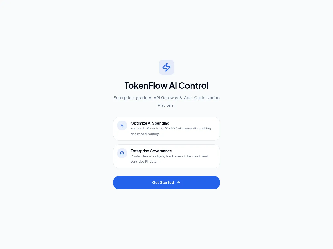 TokenFlow AI Control