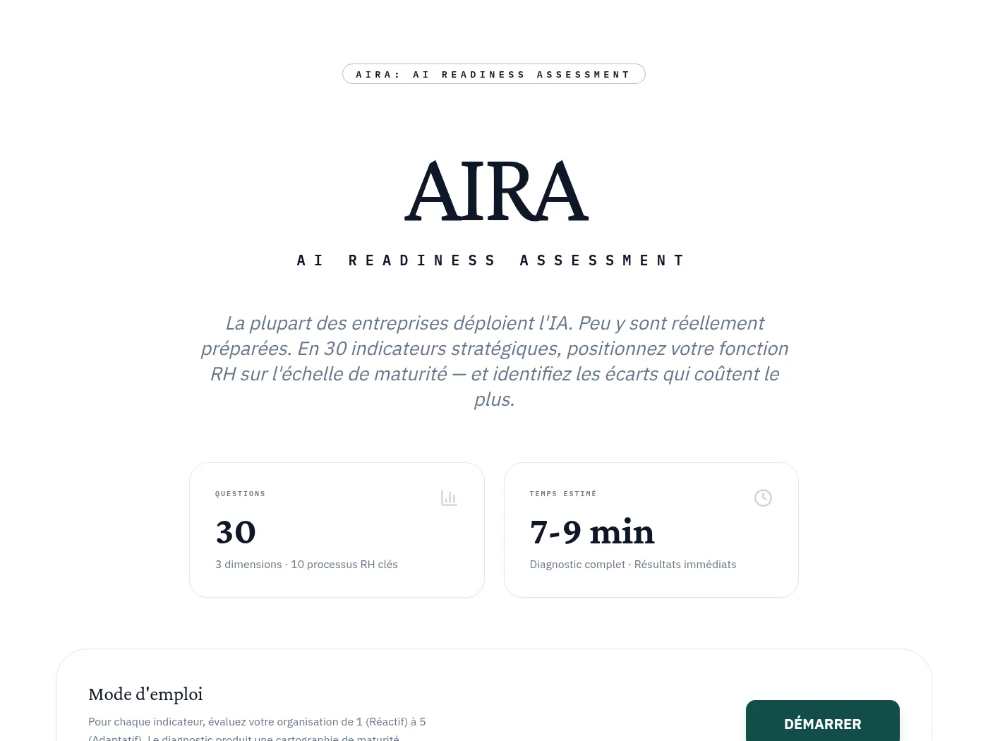 AIRA Diagnostic App