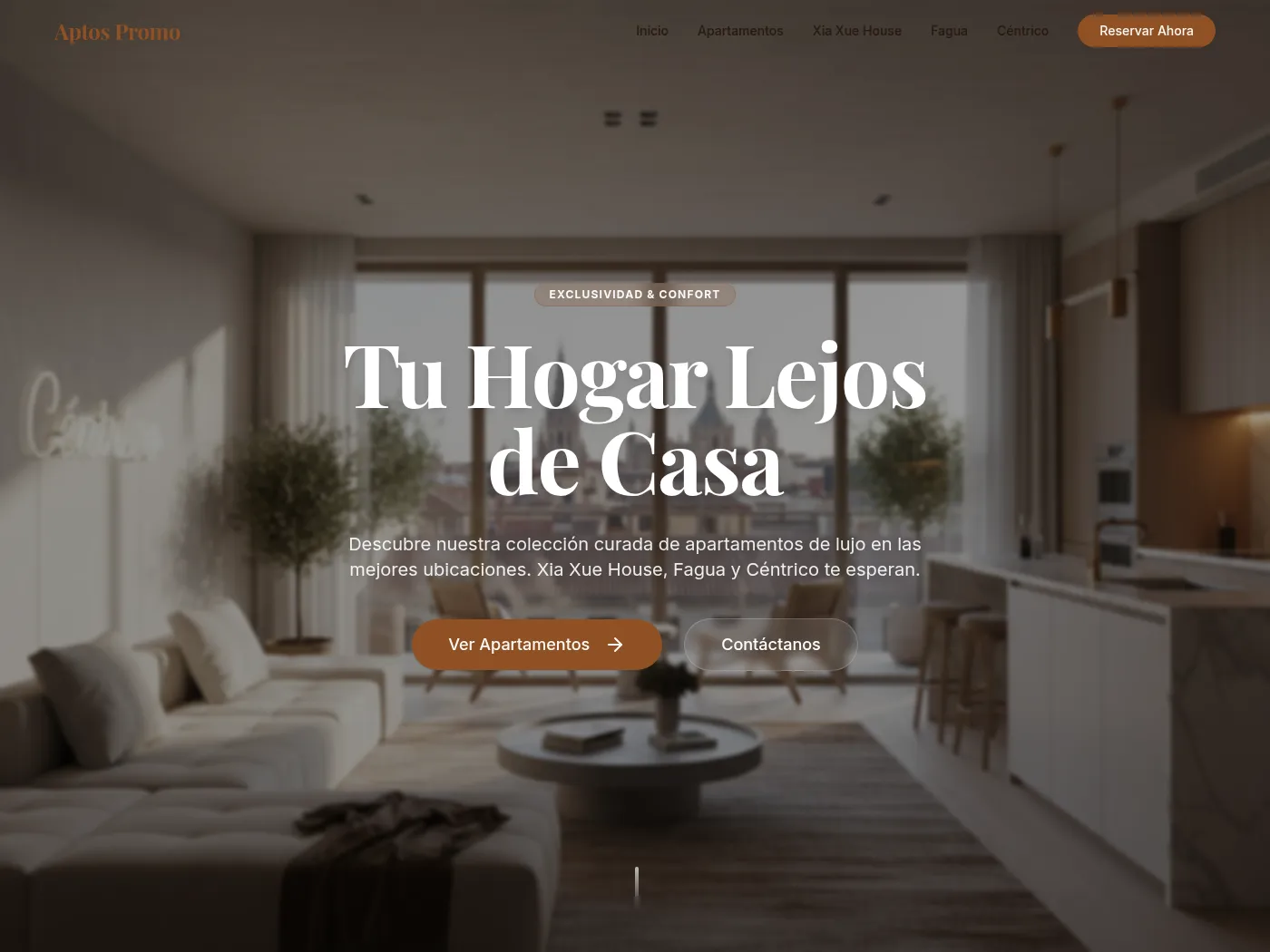 Airbnb Aptos Promo Site