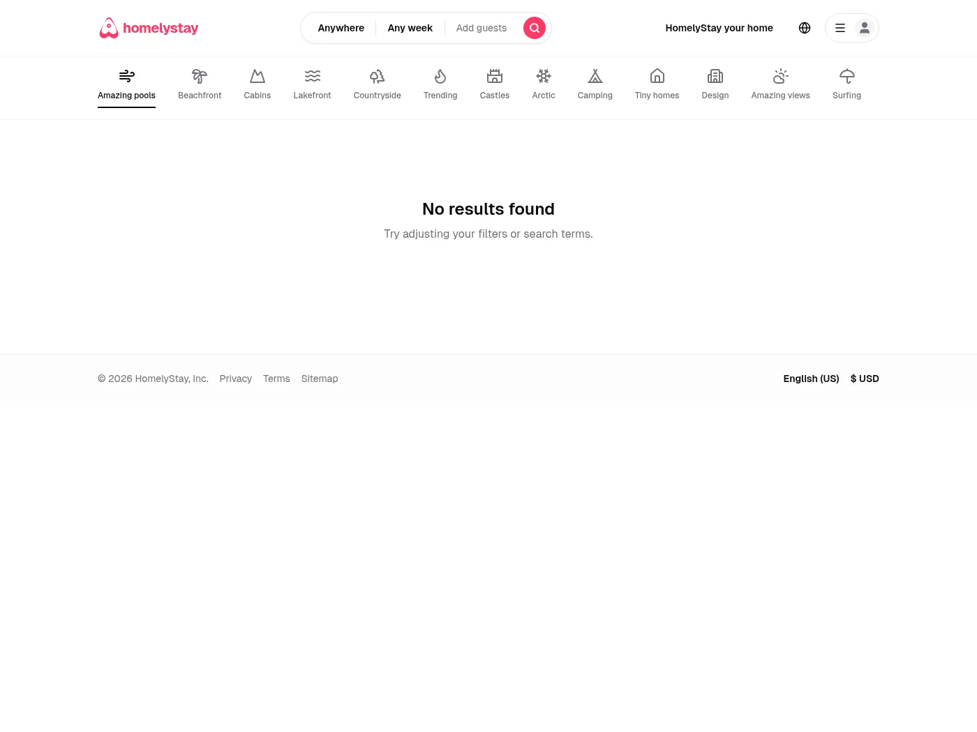 HomelyStay Booking Platform