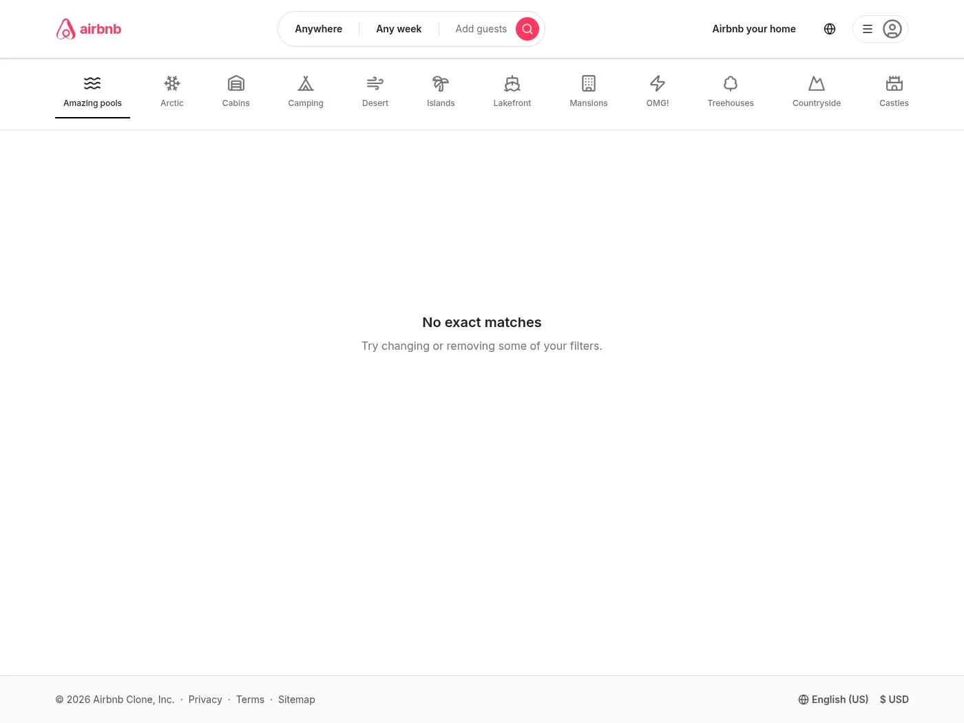 Airbnb Clone
