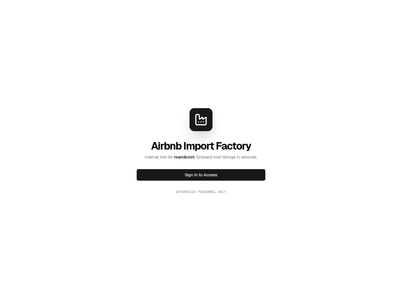 Airbnb Import Factory