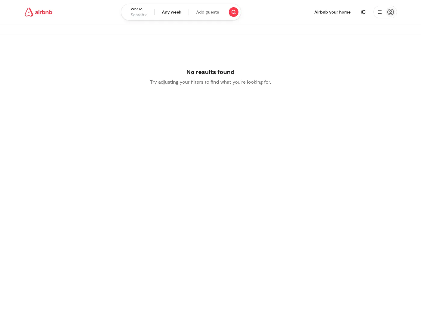 Airbnb Web Clone