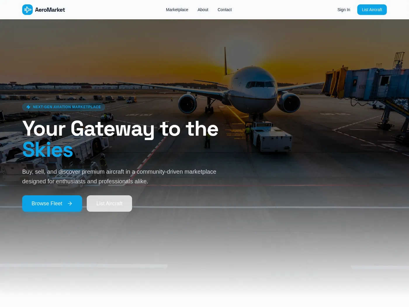 AeroMarket Hub