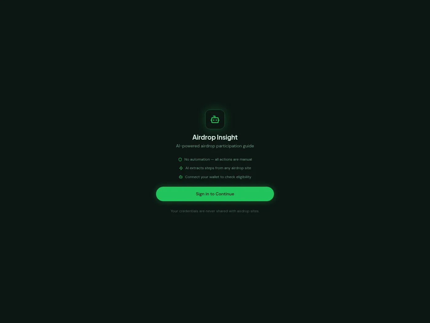 Airdrop Insight Assistant