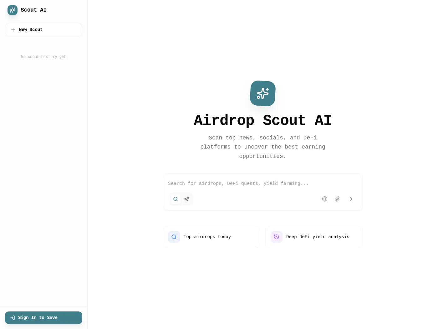 Airdrop Scout AI