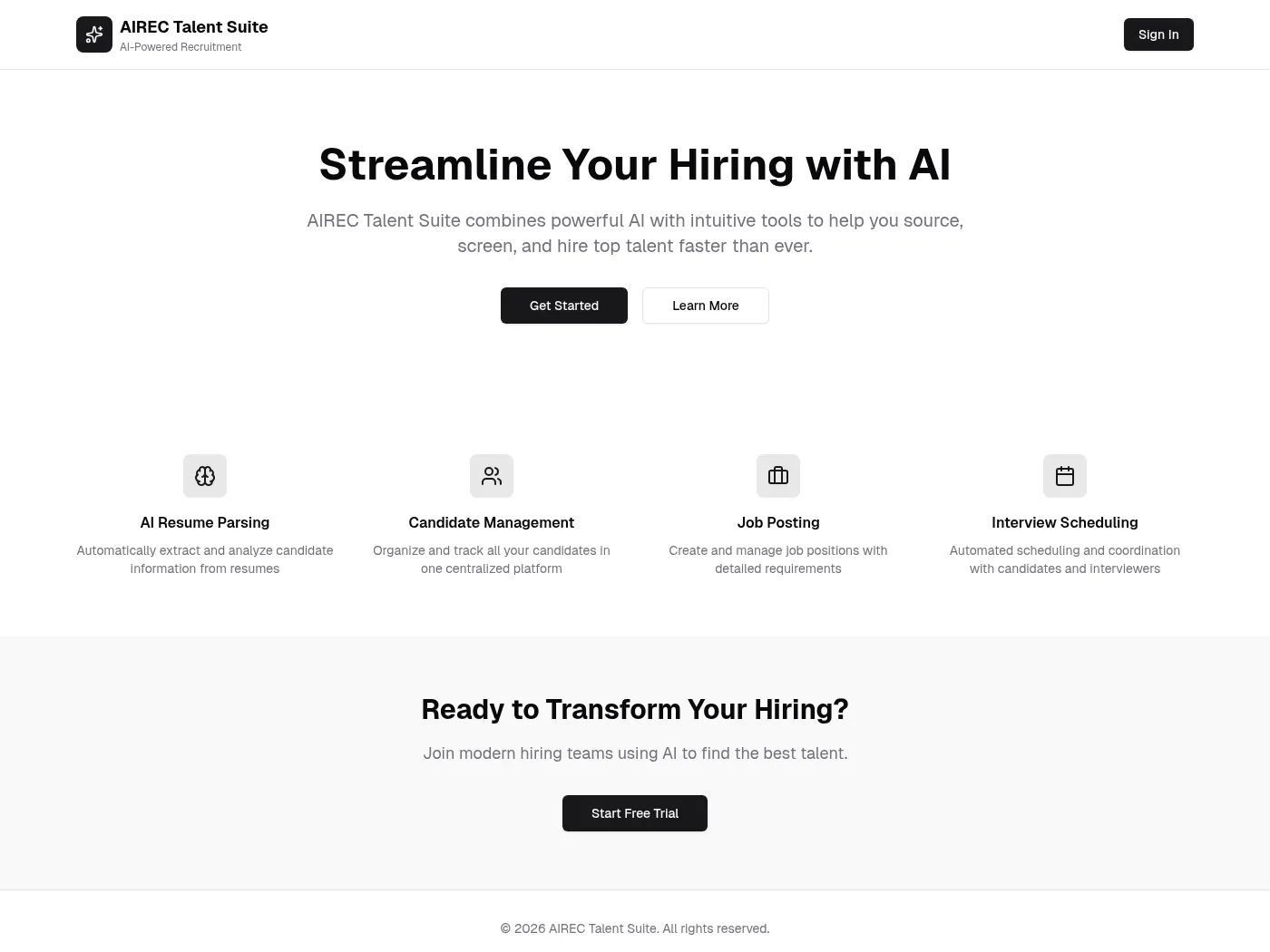 AIREC Talent Suite