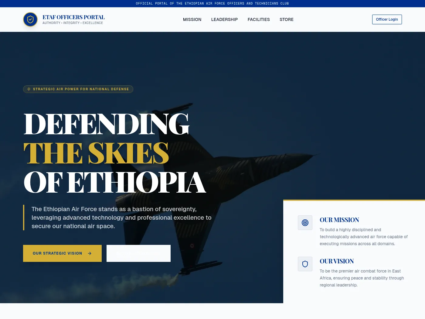 Air Force Officers Portal