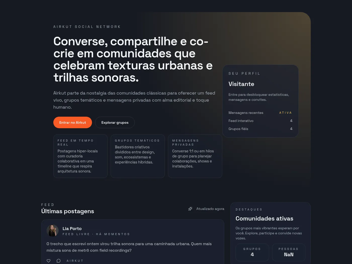 Airkut Social Network
