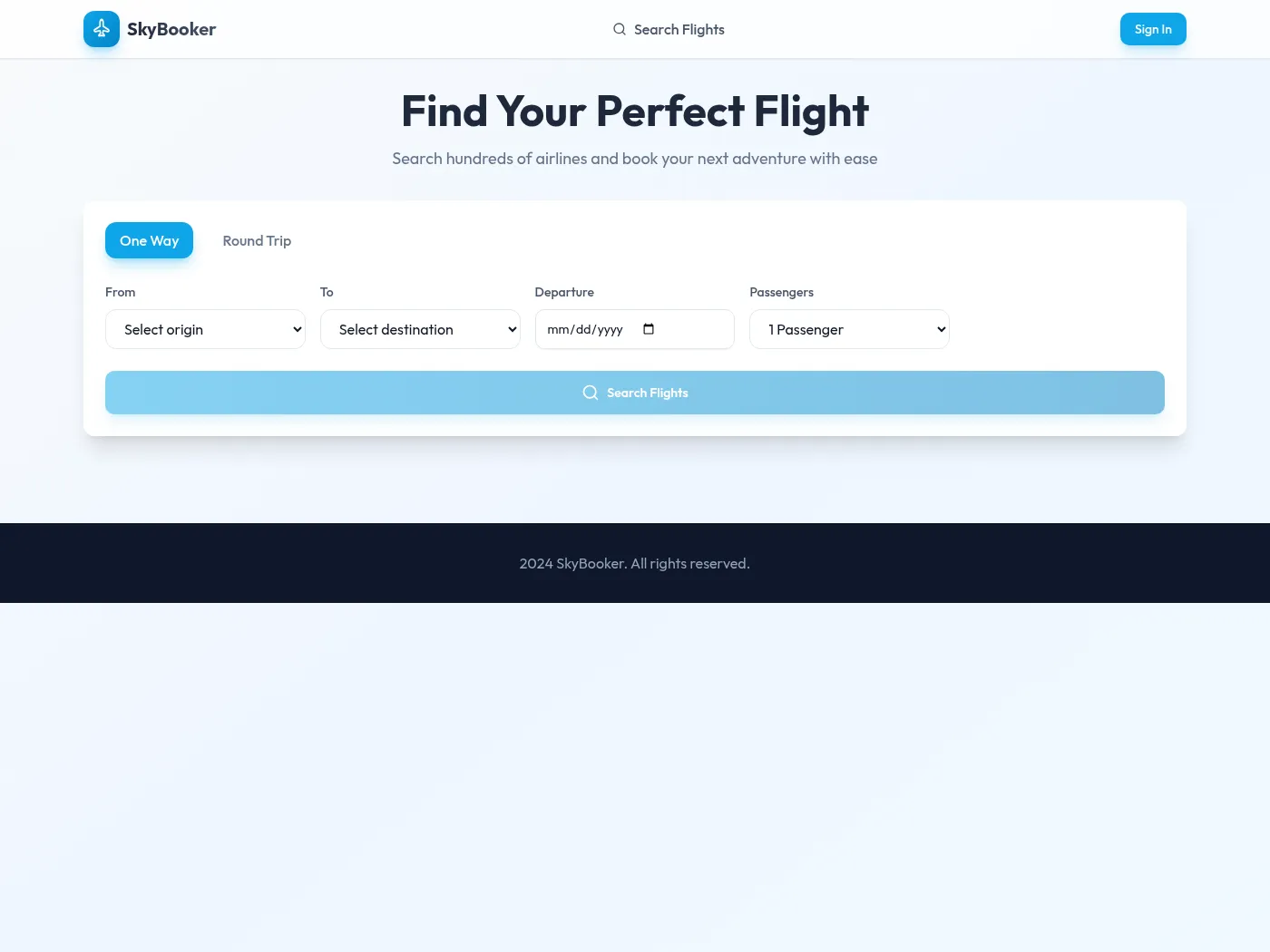 SkyBooker