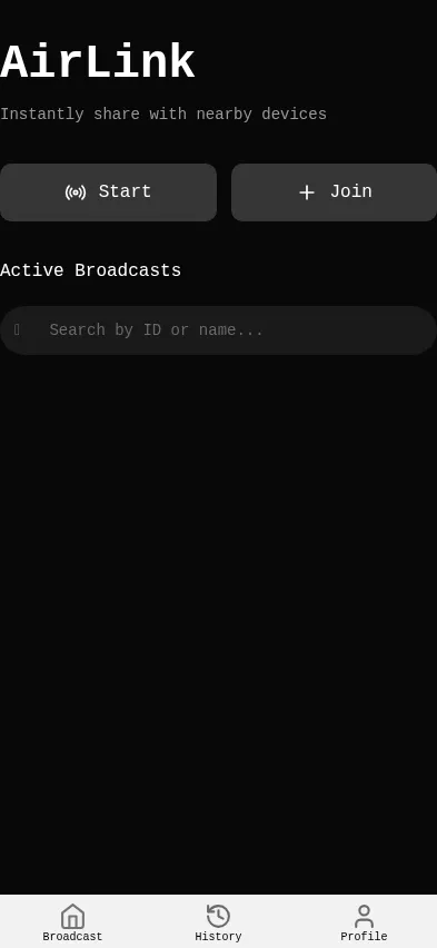 AirLink Broadcast