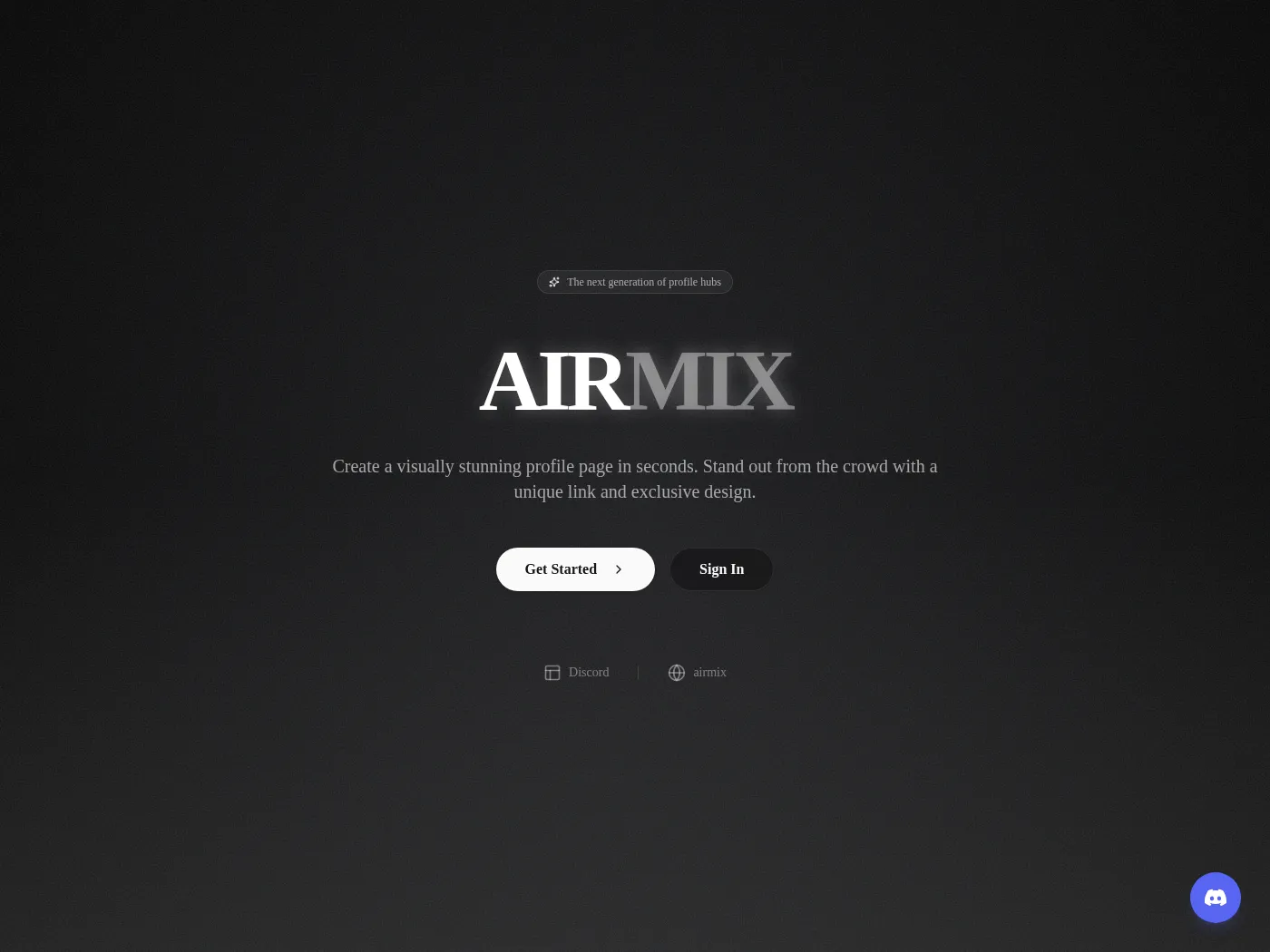 Airmix Profile Hub