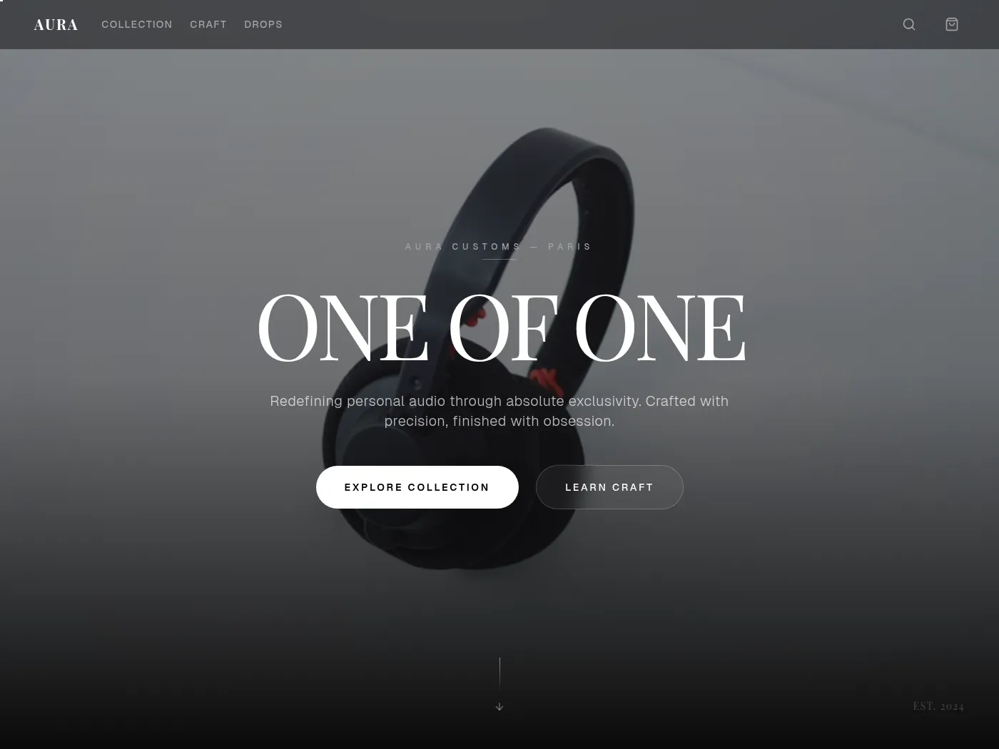 AirPods Showcase Landing
