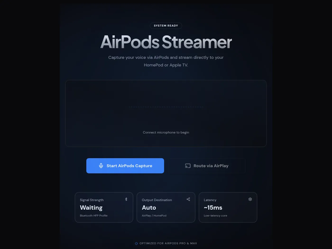 AirPods Streamer