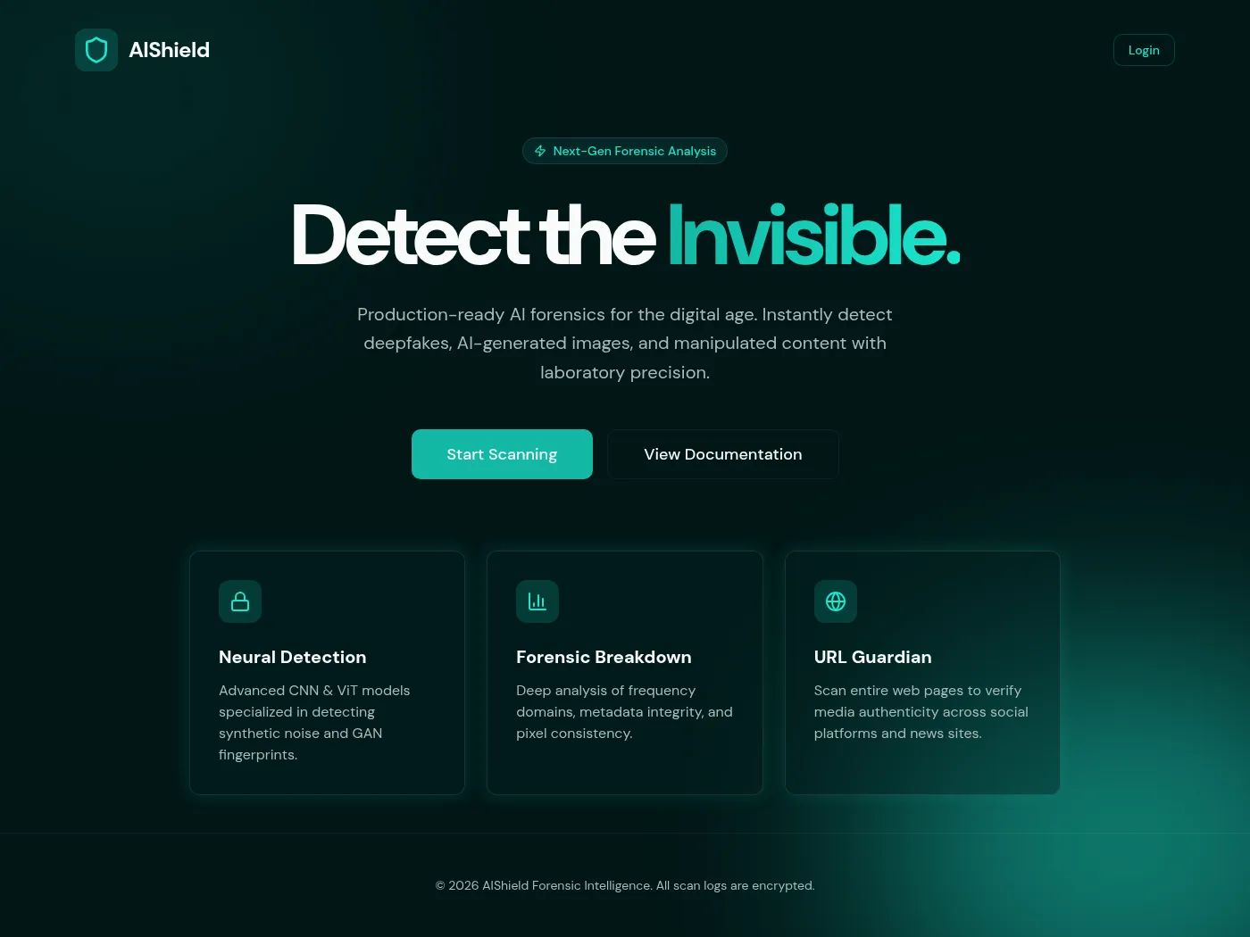 AIShield Forensic Platform