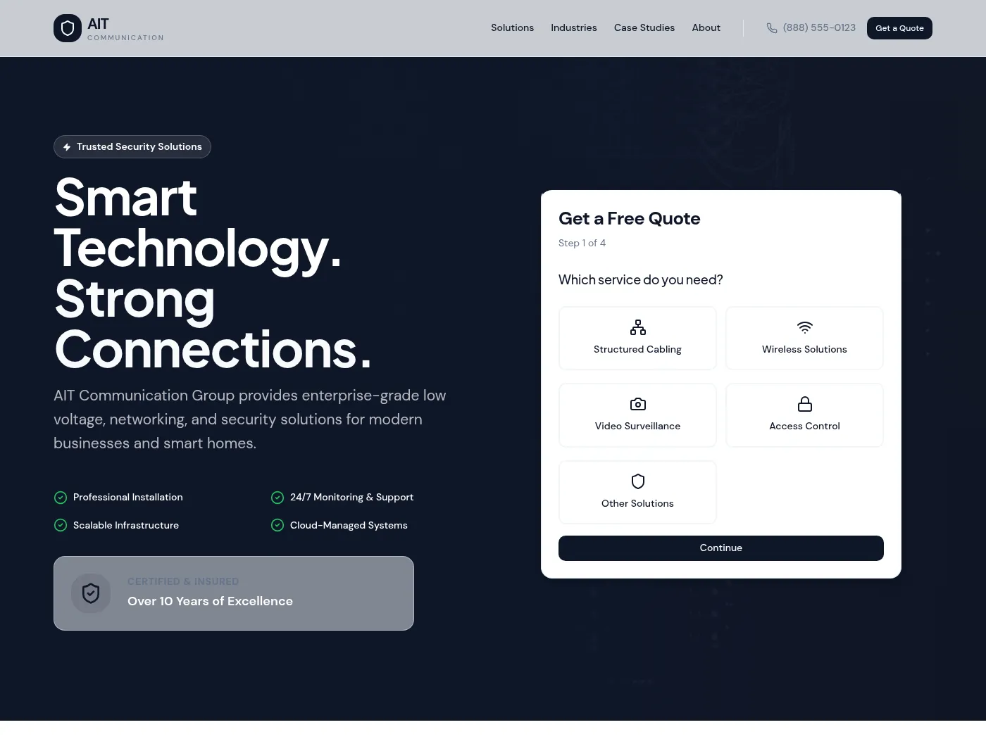 AIT Communication Site Redesign