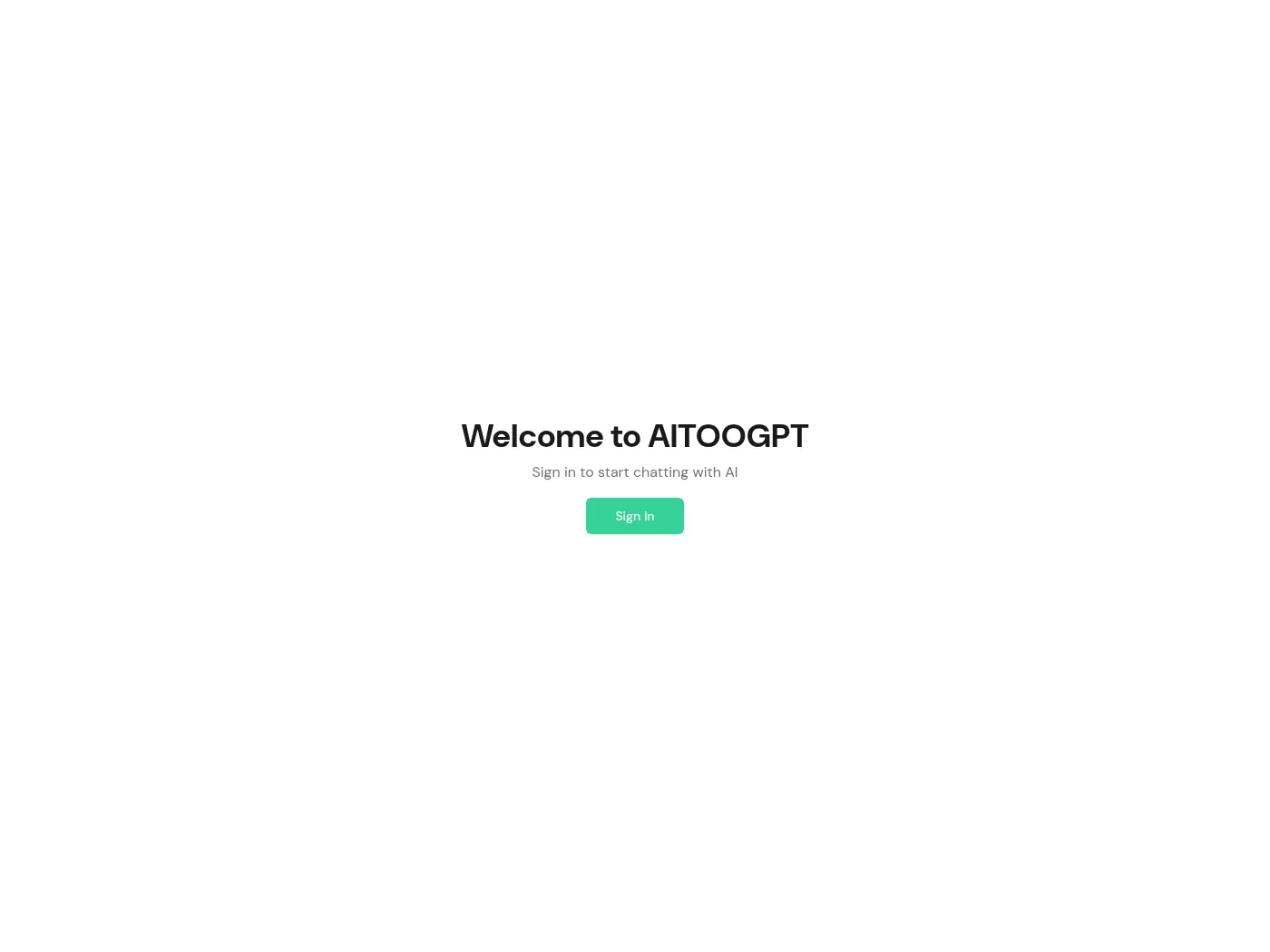 TOOGPT Chat Suite