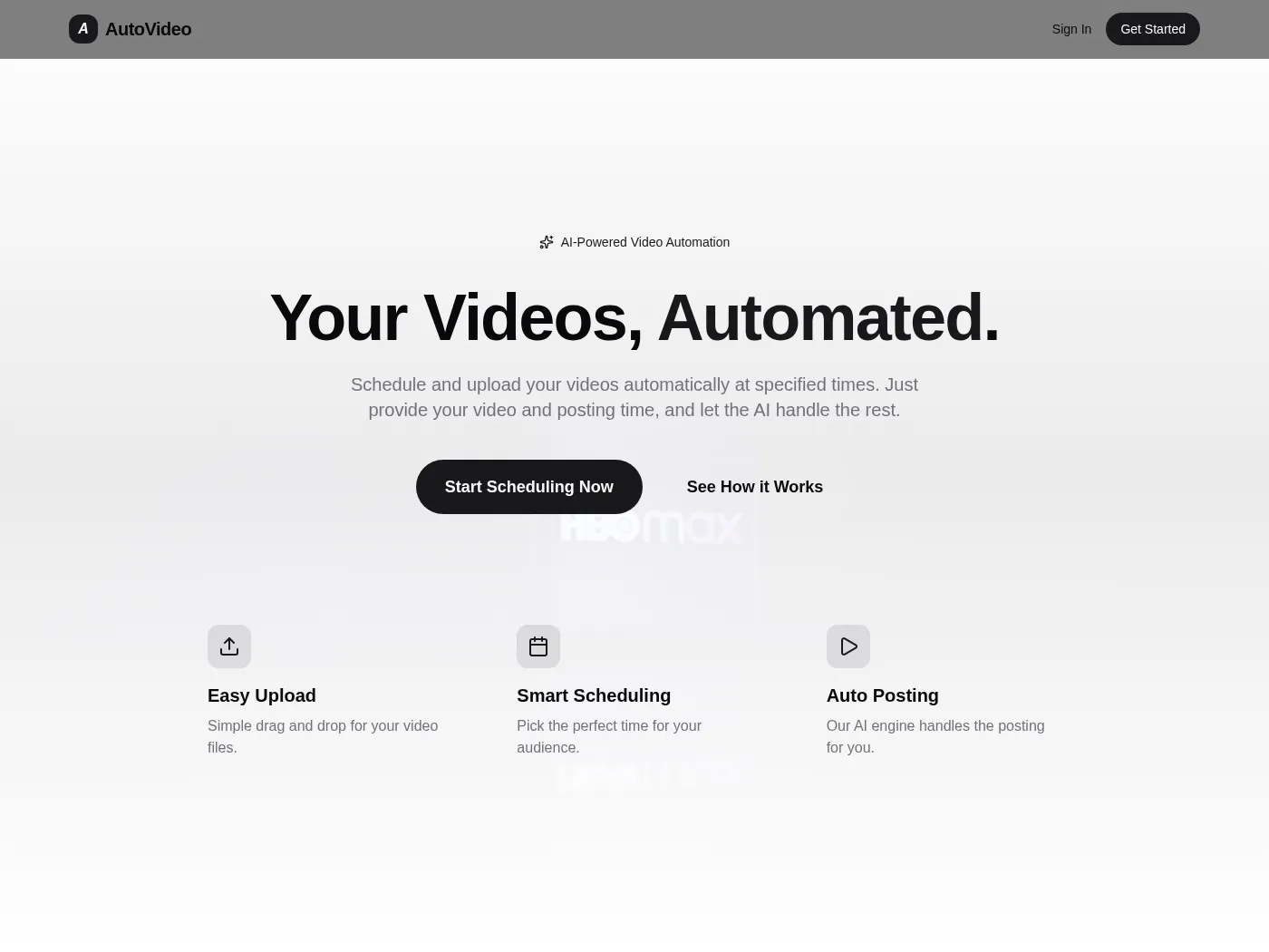 AutoVideo Poster AI