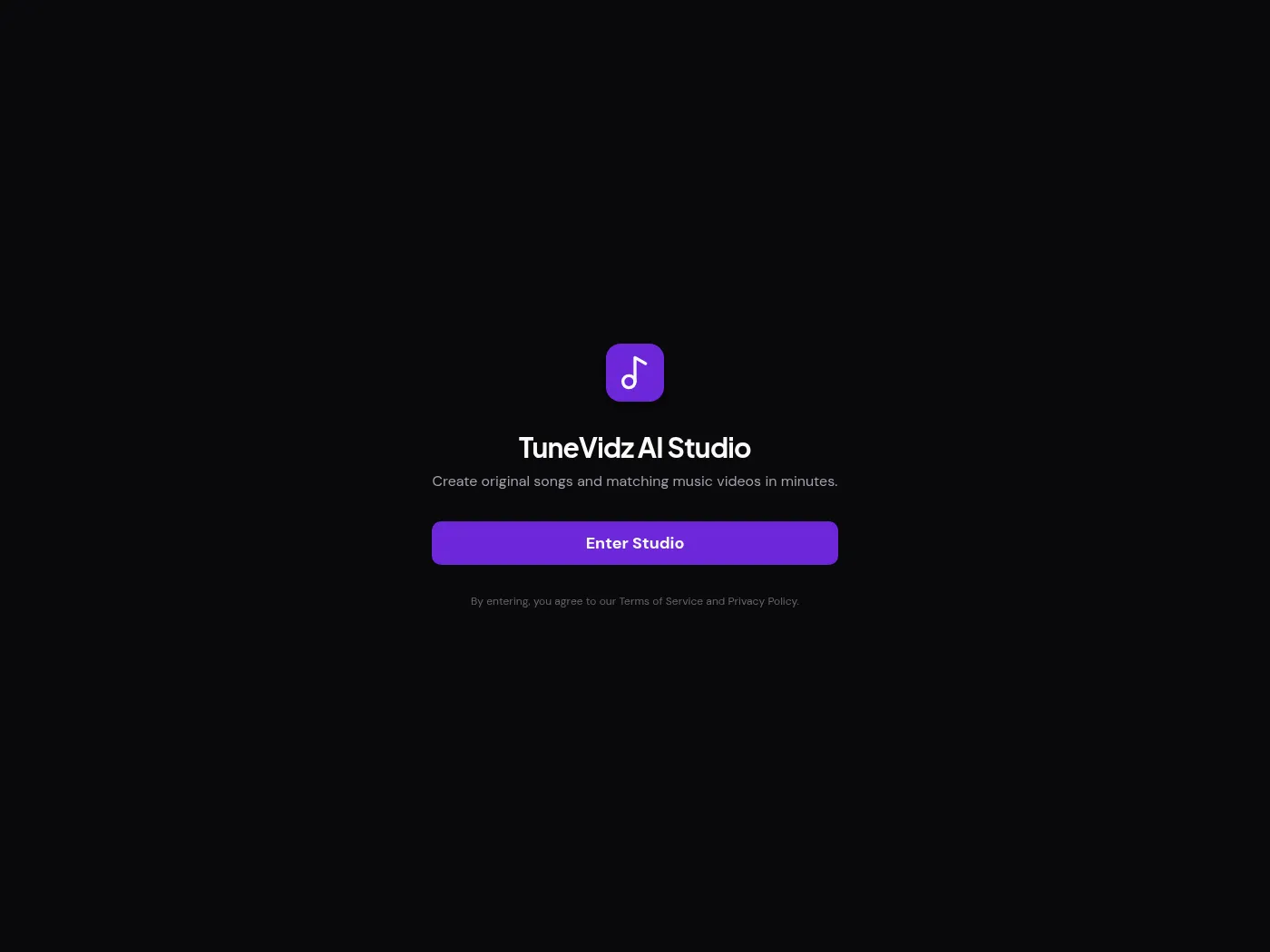 TuneVidz AI Studio