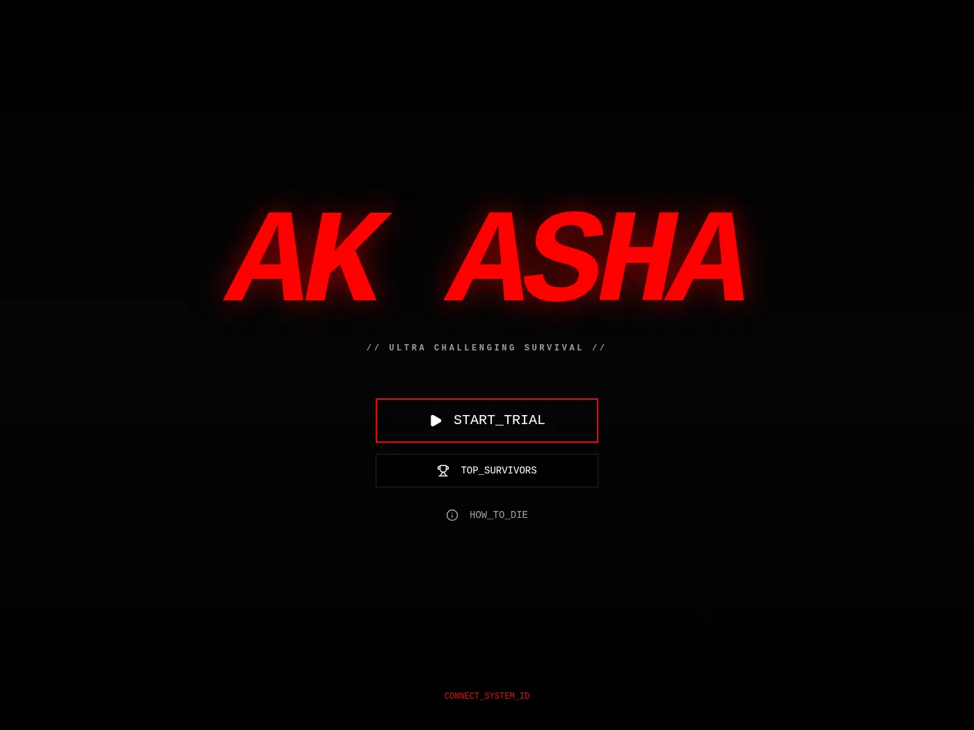Ak Asha: Hard Mode Game